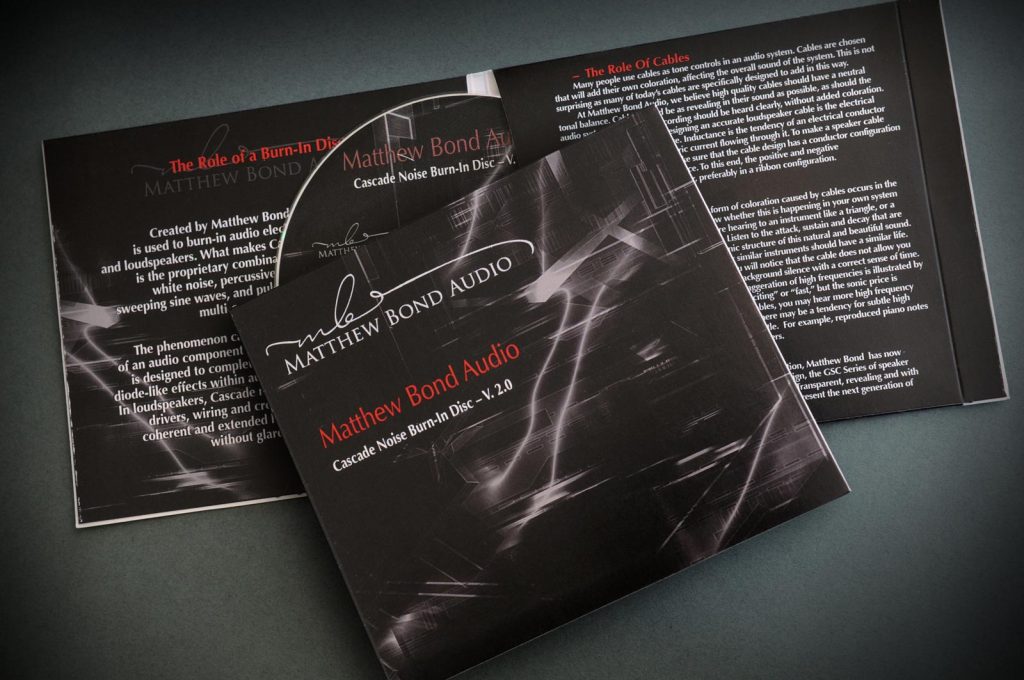 Cascade Noise Burn-In Disc – Version 2.0 - Matthew Bond Audio